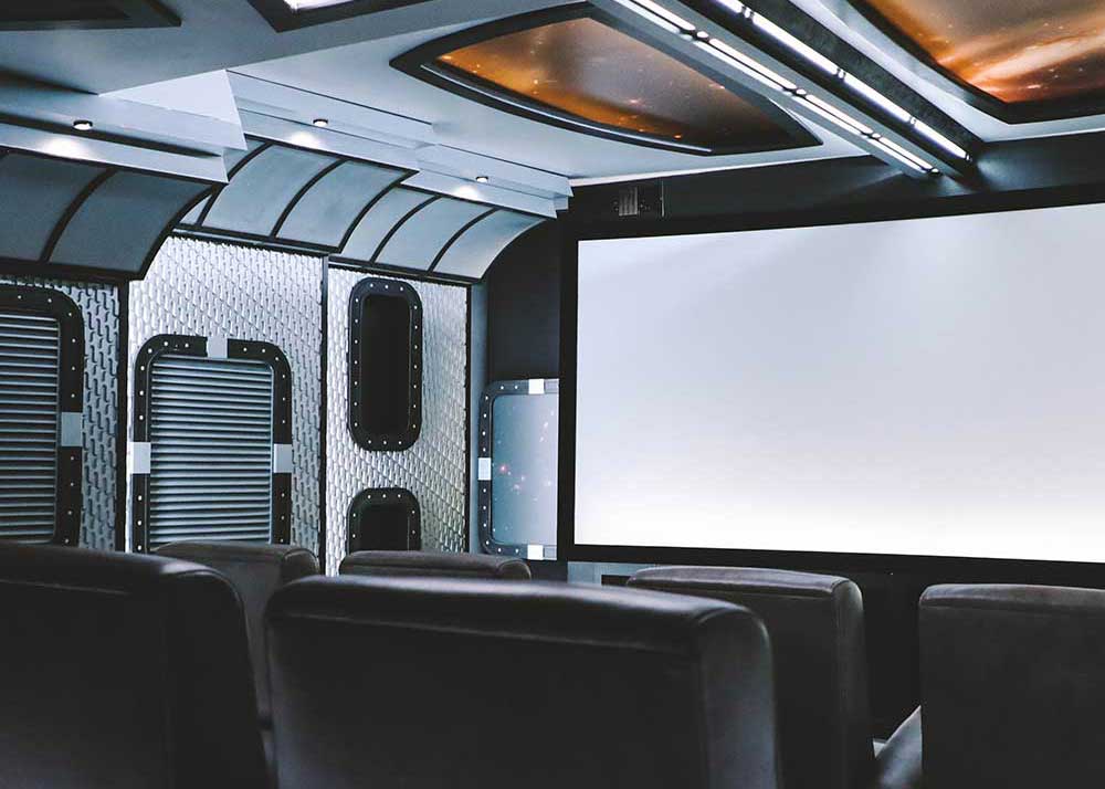 Star Wars Themed Buffalo Custom Home Theater - Park Place Installations
